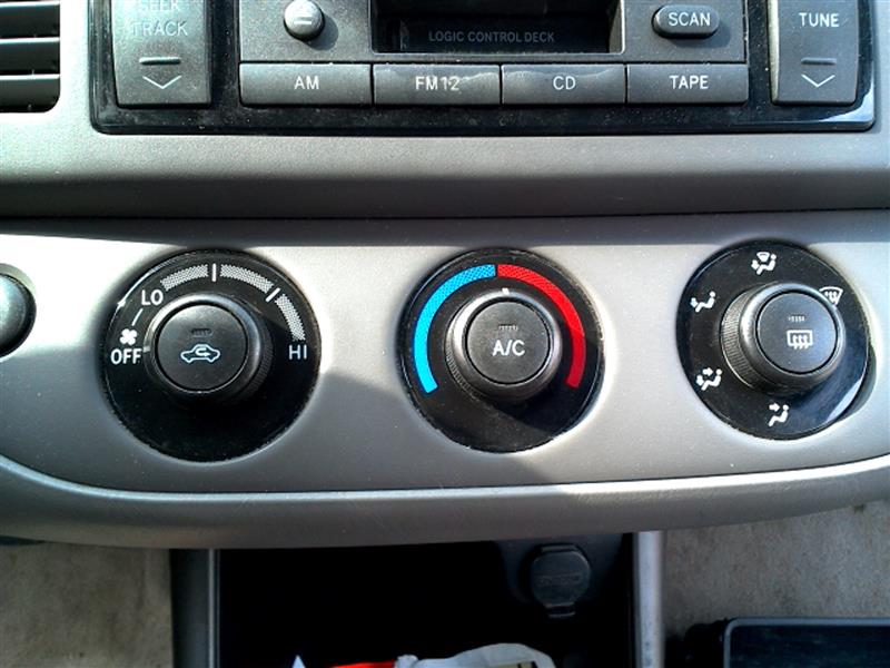 TOYOTA CAMRY 2002-2006 manual temperature control, LE, w/o security ...