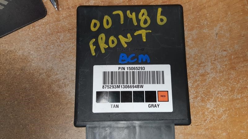 CHEVROLET TRAILBLAZER 2002-2004 Body Control (BCM) rear (in Lftbk), ID ...