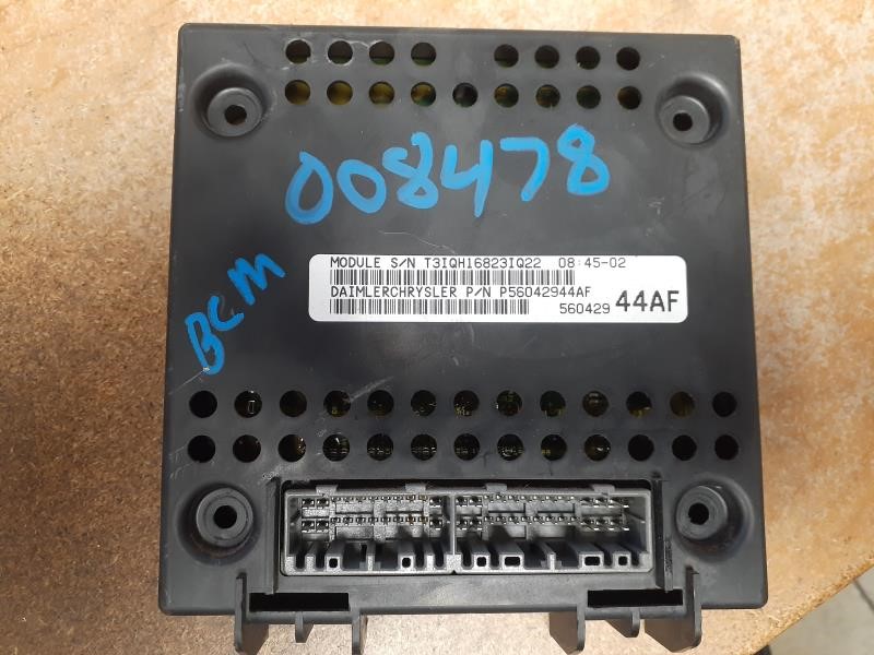 Jeep Body Control Module Location 99 Grand Cherokee WJ 4.0 Fuse