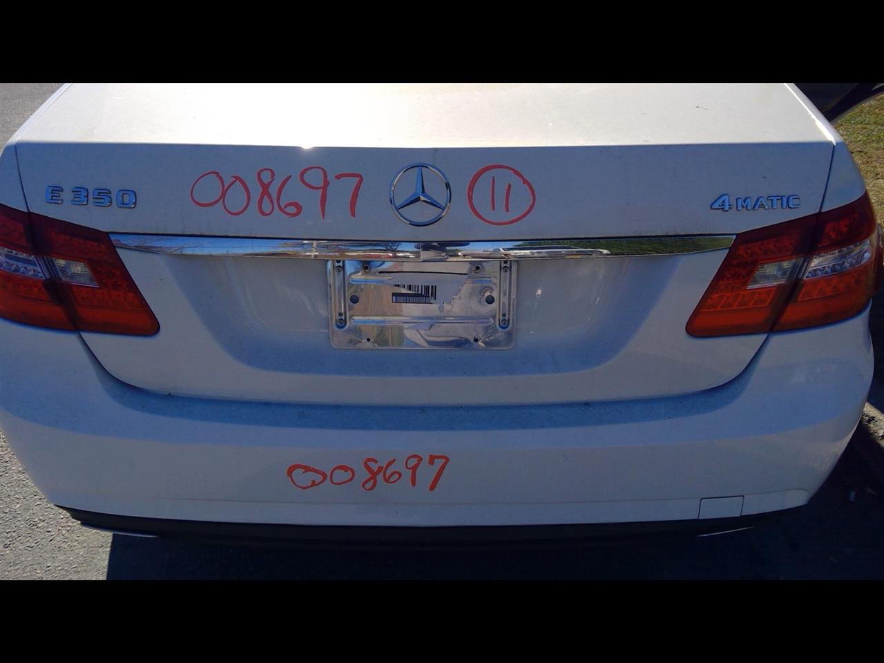 MERCEDES-BENZ MERCEDES E-CLASS 2016 212 Type, Sdn, E350 Decklid ...