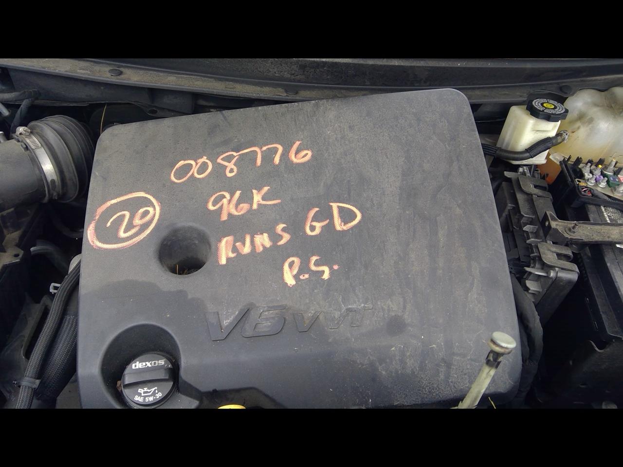 CHEVROLET TRAVERSE 2020-2021 (3.6L, VIN W, 8th digit, opt LFY) Engine ...